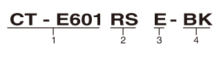 MODEL CT-E601